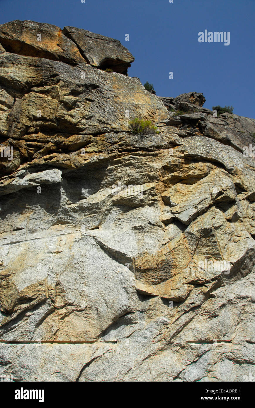 Granite Rock formations, Corsica, France, European Union Stock Photo ...