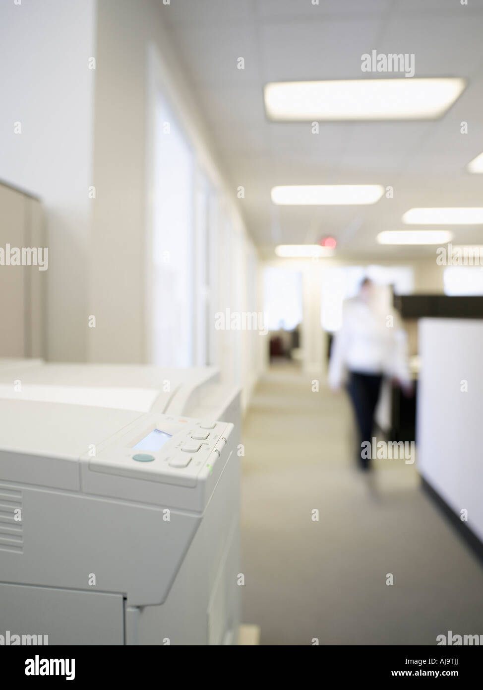 Office cubicle corridor hi-res stock photography and images - Alamy