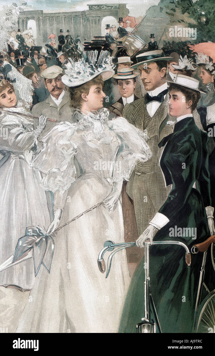 Theresa, Marchioness of Londonderry, 1896. Artist: Hal Hurst Stock ...