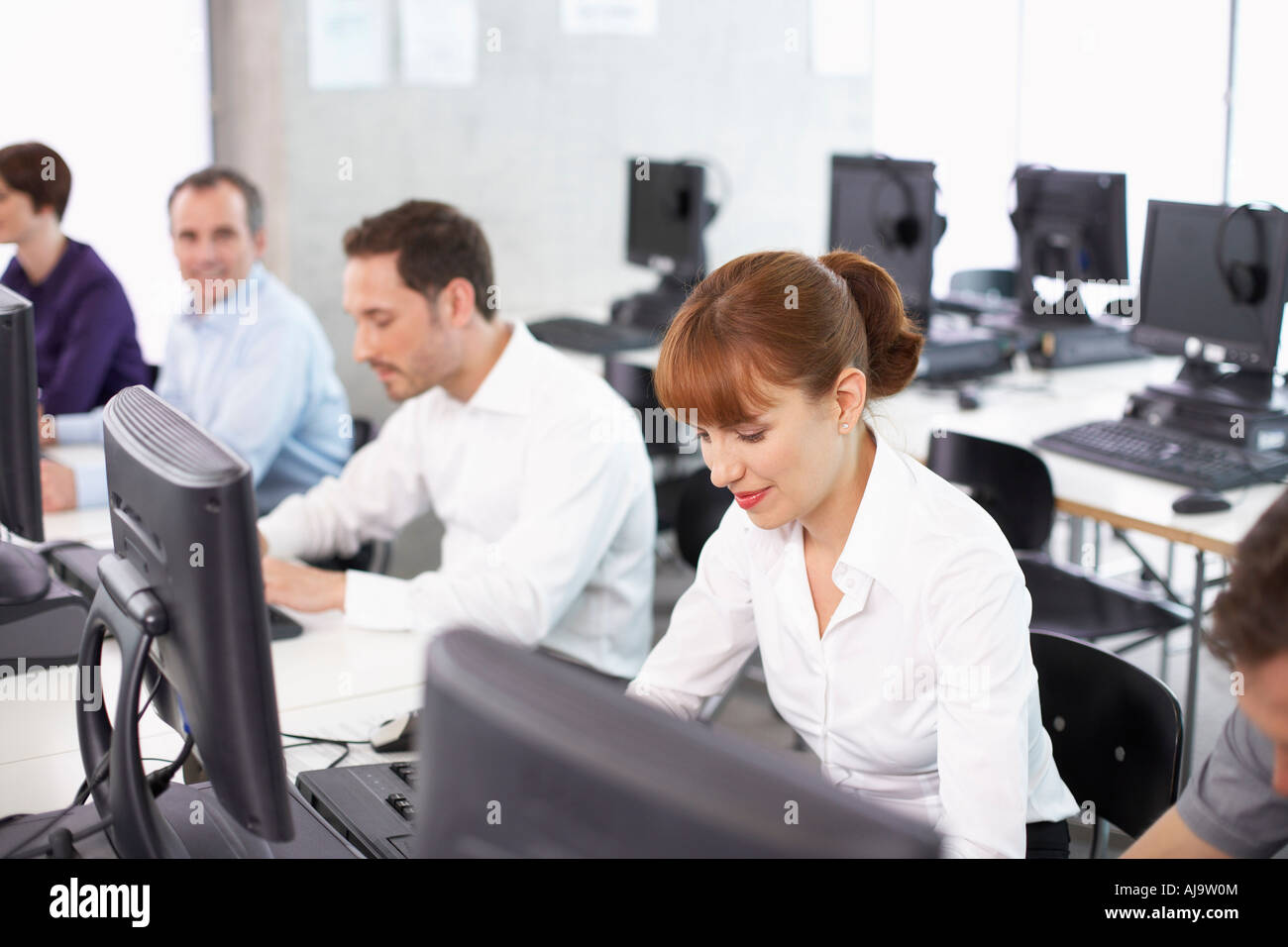 Tech Company Office Interior High Resolution Stock Photography and ...