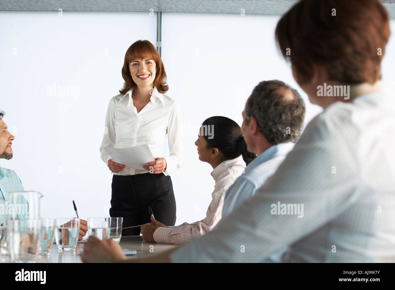 Corporate Table Stand High Resolution Stock Photography and Images - Alamy