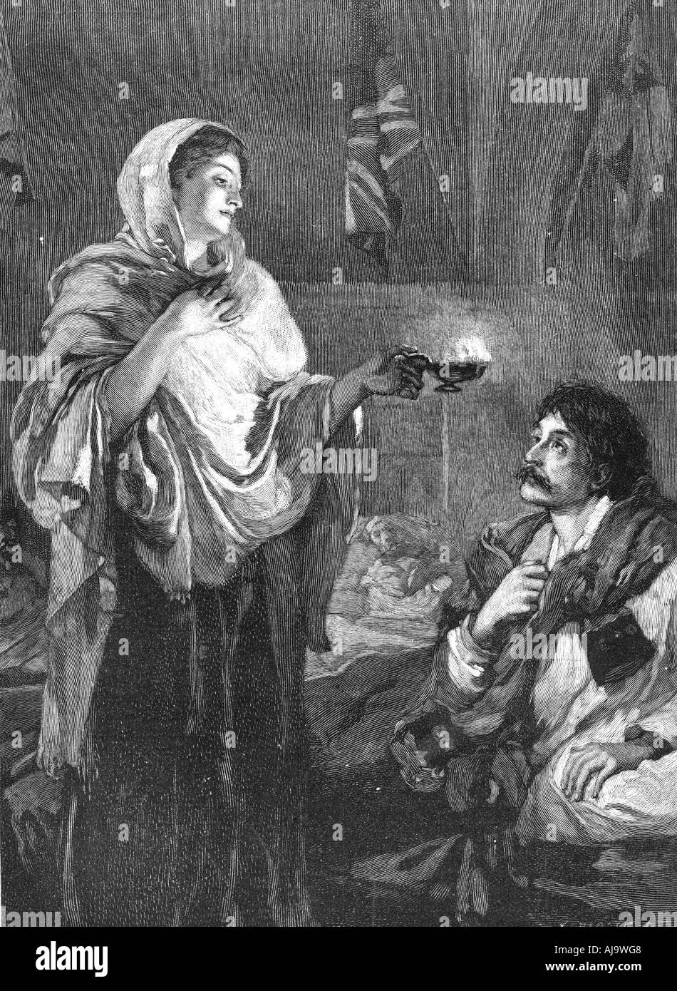 Florence nightingale lamp hi-res stock photography and images - Alamy