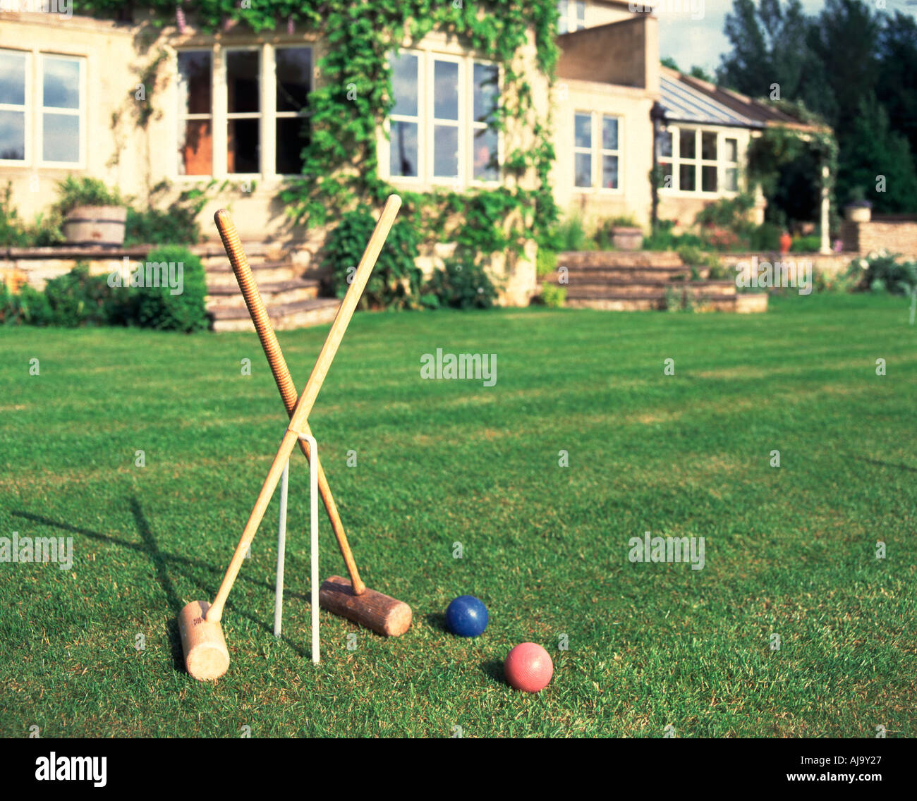 Croquet equipment hi-res stock photography and images - Alamy