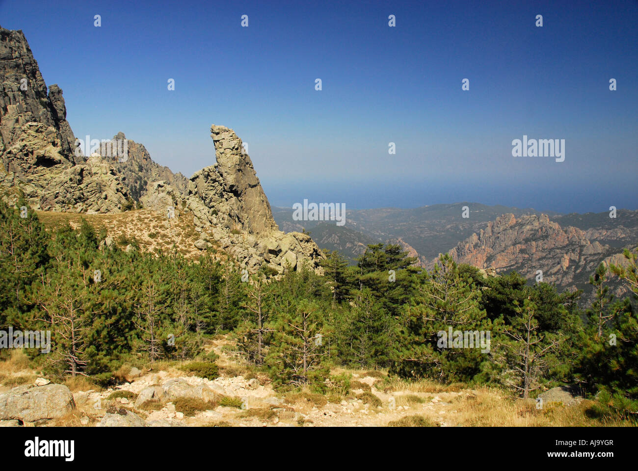 Formation of bavella mountains hi-res stock photography and images - Alamy