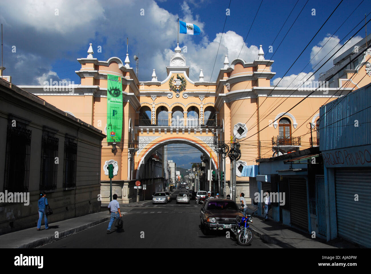 Post and Telegraph Building, Guatemala City, capital of Guatemala Stock ...