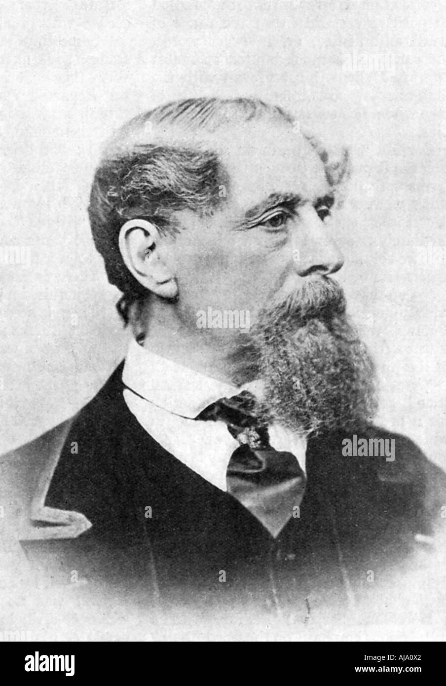 Portrait charles dickens photograph hi-res stock photography and images ...