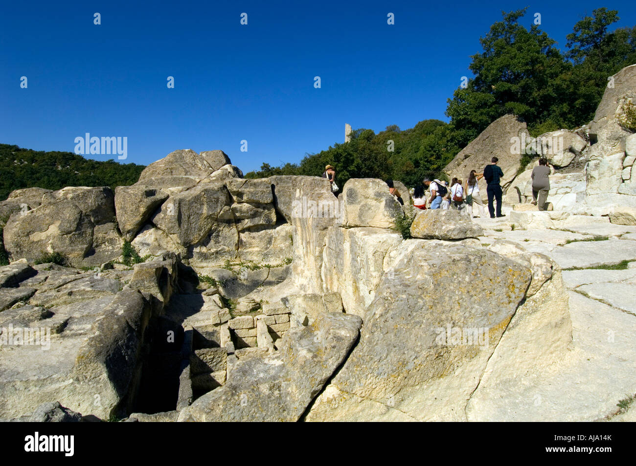 Ancient site of Perperikon, The Eastern Rhodope Mountains, Bulgaria ...