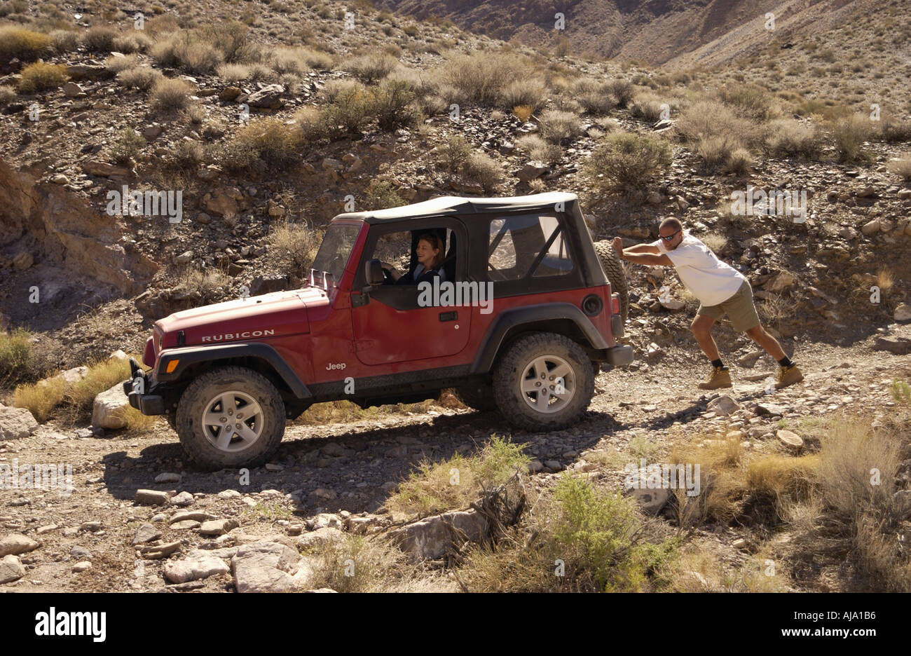 4x4 off road driving in Death Valley National Park California USA Model ...