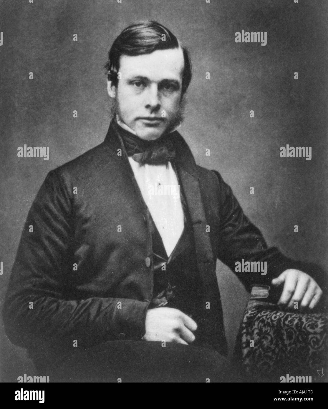 Joseph Lister, English surgeon and pioneer of antiseptic surgery, c1855 ...