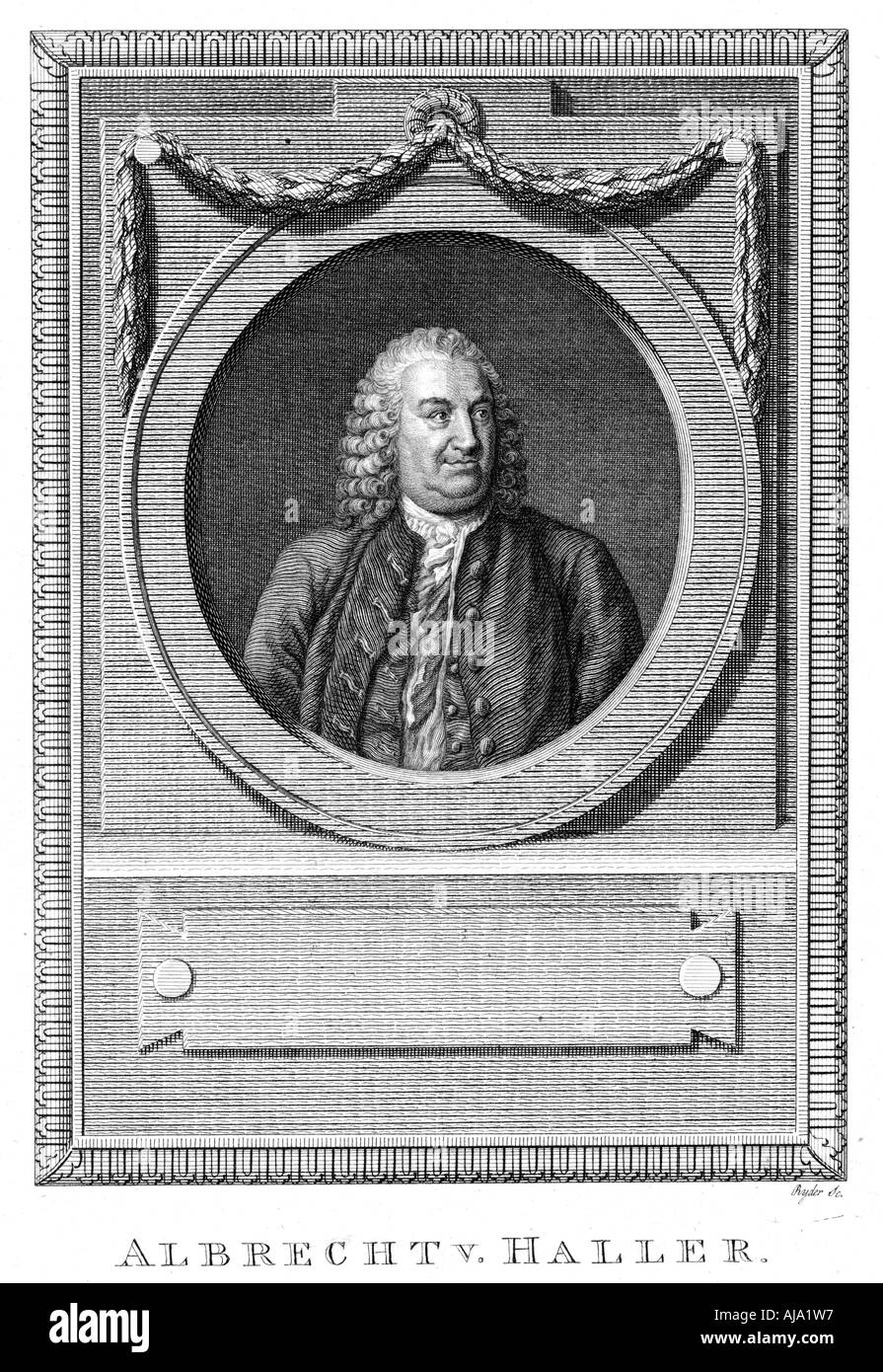 Doctor albrecht von haller Black and White Stock Photos & Images - Alamy