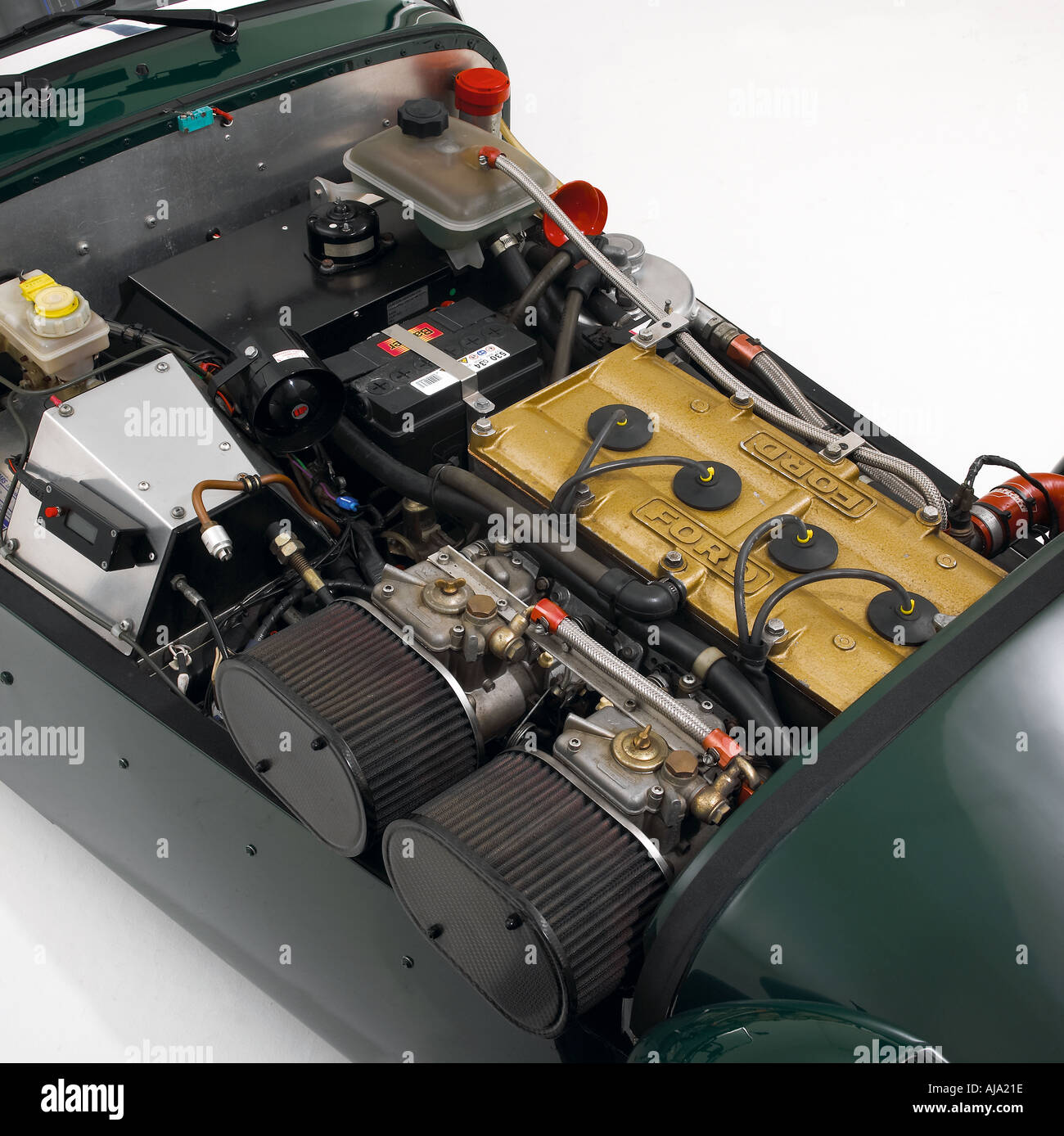 1989 Caterham Seven engine Stock Photo - Alamy