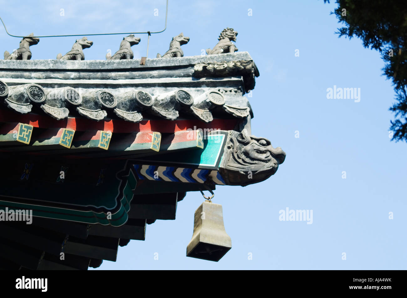 White Cloud Temple Beijing China Stock Photo - Alamy