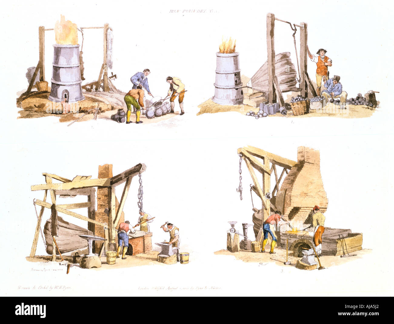 Iron Smelting Forge Stock Photos & Iron Smelting Forge Stock Images - Alamy