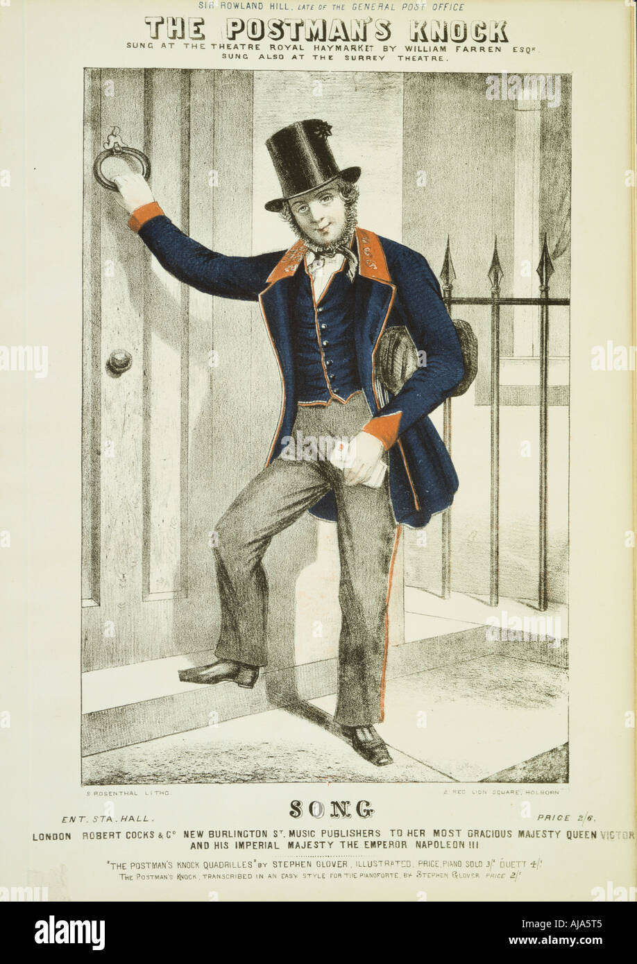 Postmans uniform hi-res stock photography and images - Alamy