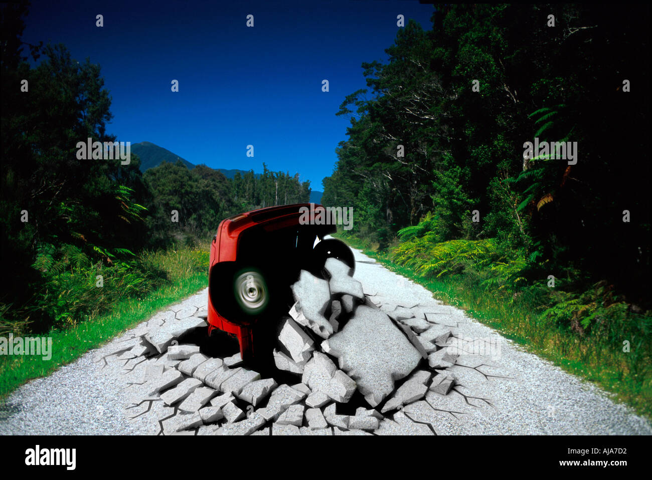 car from Hell Stock Photo - Alamy