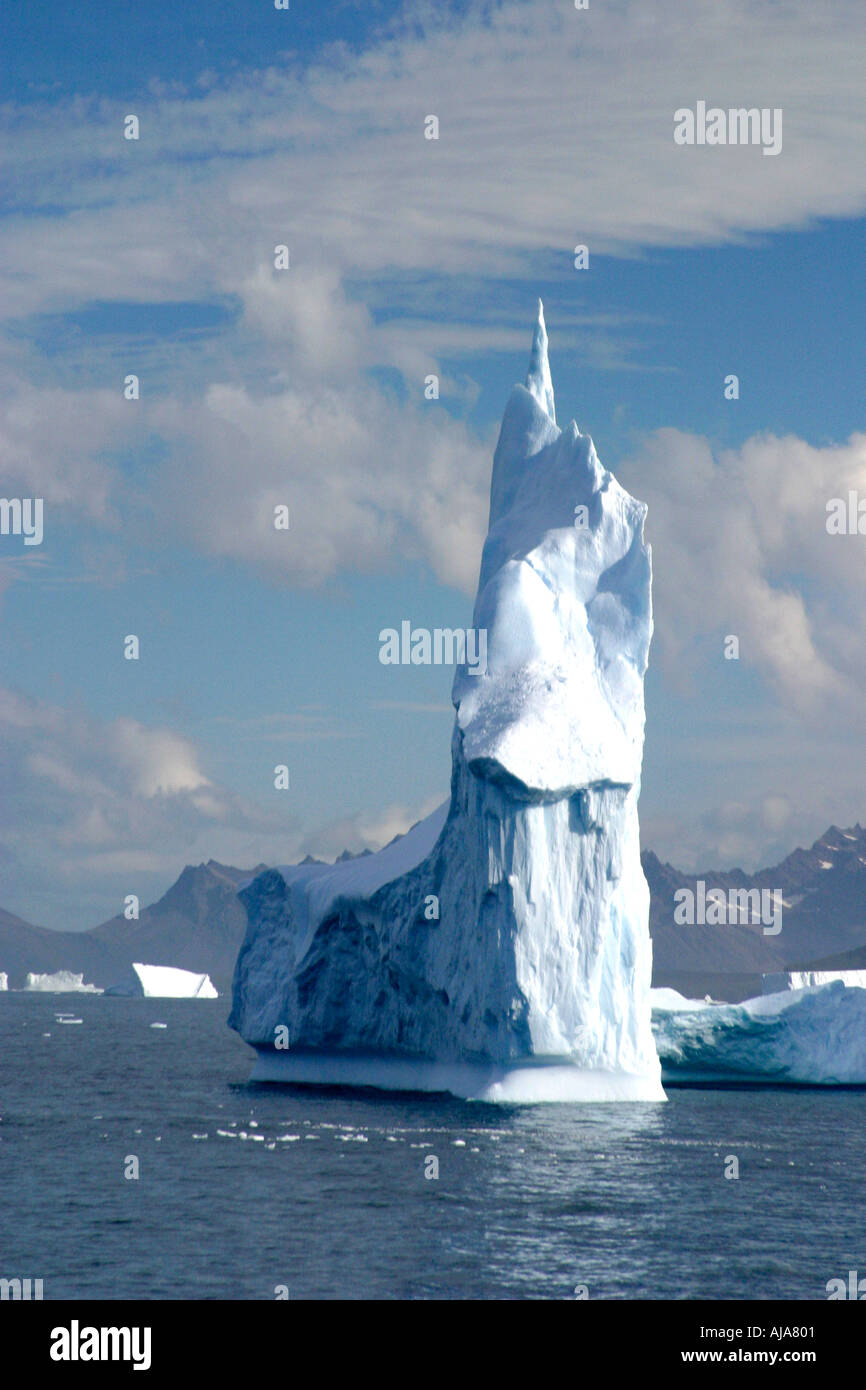 Exquisitely beautiful color of an Antarctic Iceberg Stock Photo - Alamy