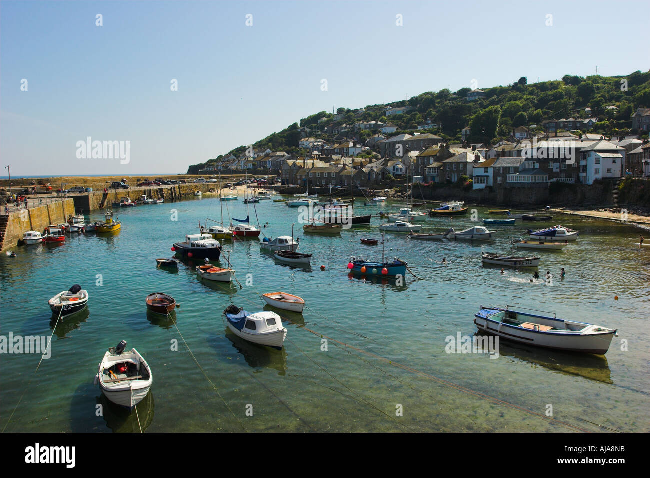 Summer in Cornwall Stock Photo - Alamy