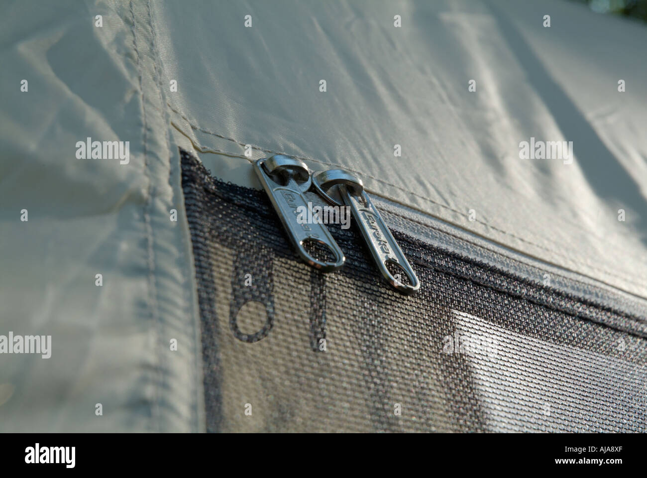 Tent zipper hi-res stock photography and images - Alamy