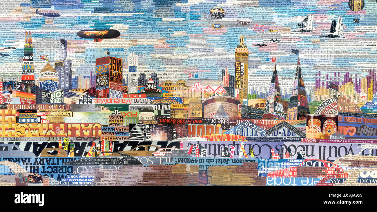 Collage hi-res stock photography and images - Alamy