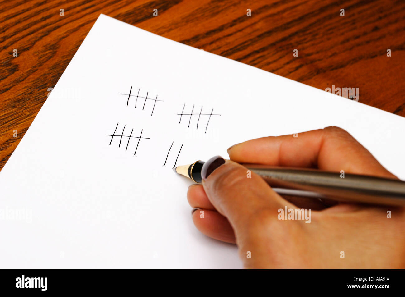 Tally marks hi-res stock photography and images - Alamy