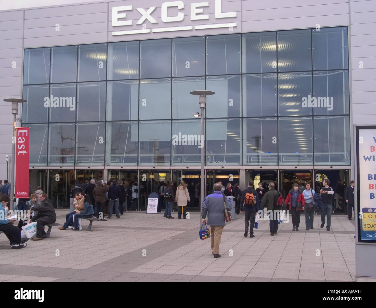 Excel Exhibition Hall Docklands London Stock Photo - Alamy