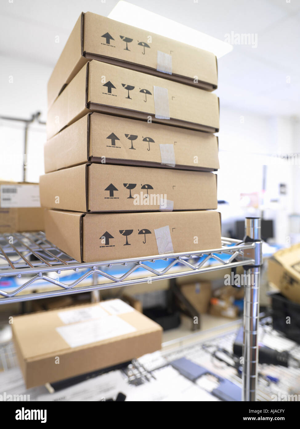 Organize cardboard pile hi-res stock photography and images - Alamy