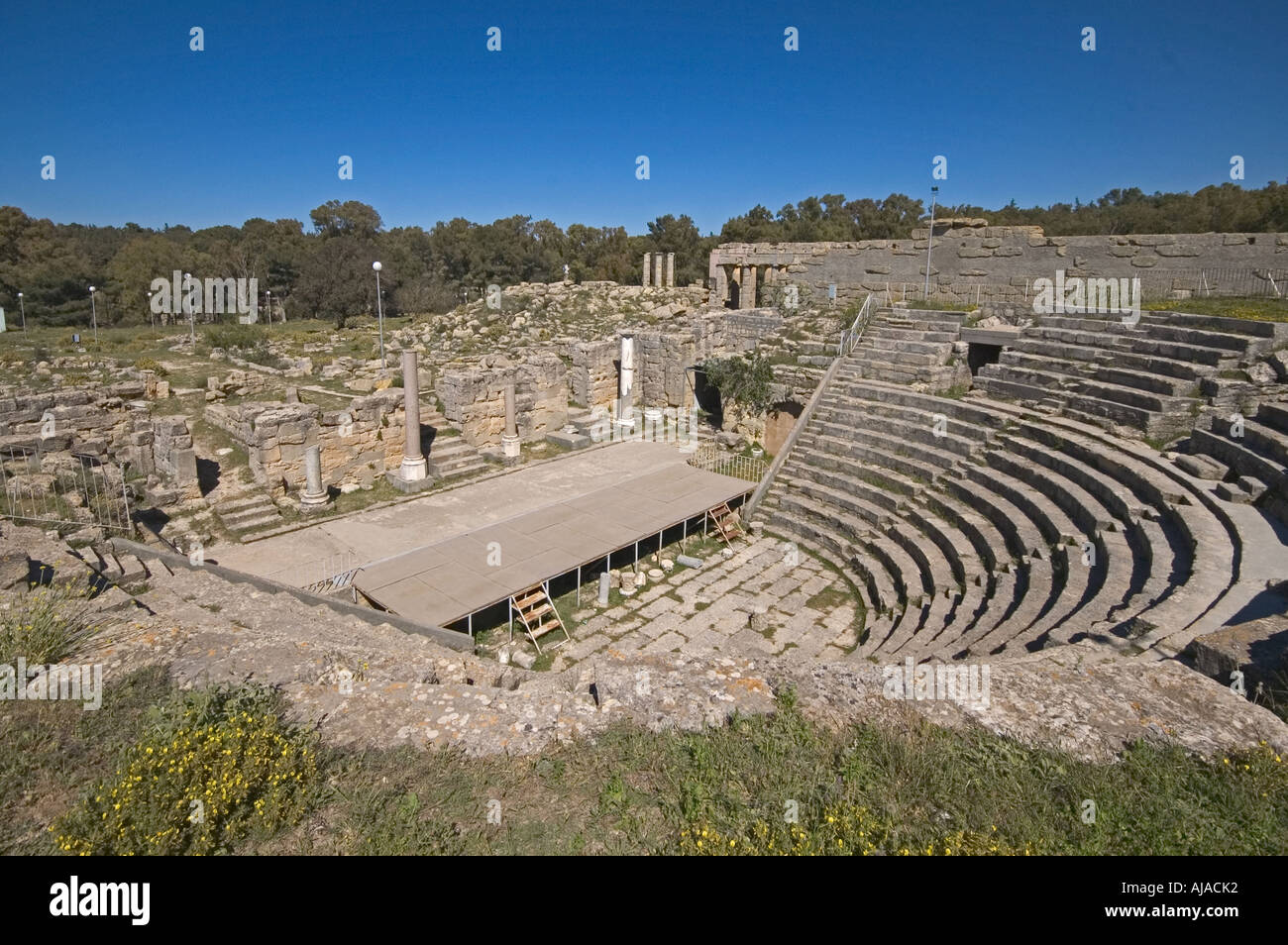 Theatre cyrene libya hi-res stock photography and images - Alamy