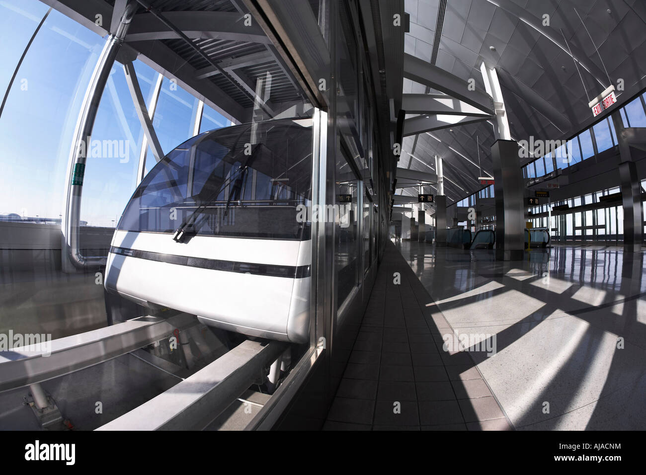 Interterminal train hi-res stock photography and images - Alamy