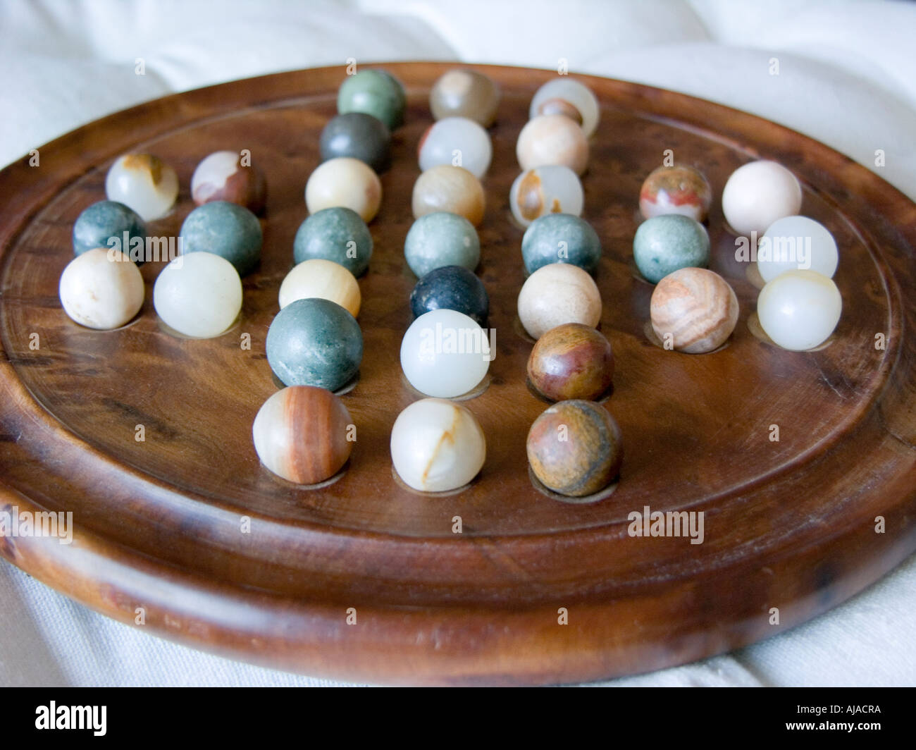 Marbles solitaire hi-res stock photography and images - Alamy