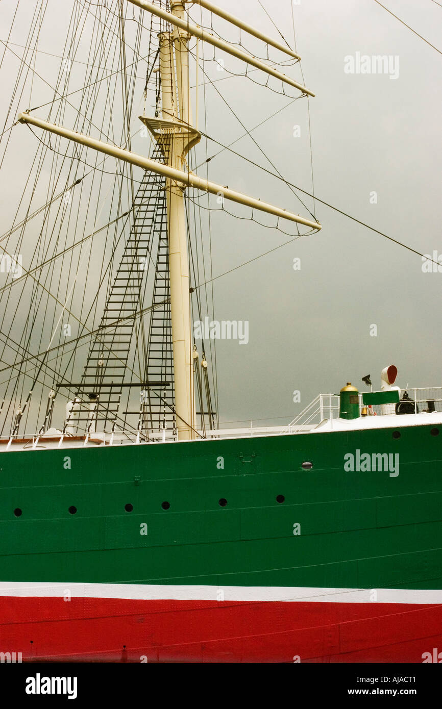 SS Rickmer Rickmers museum ship in the port of Hamburg Germany May 2006 ...