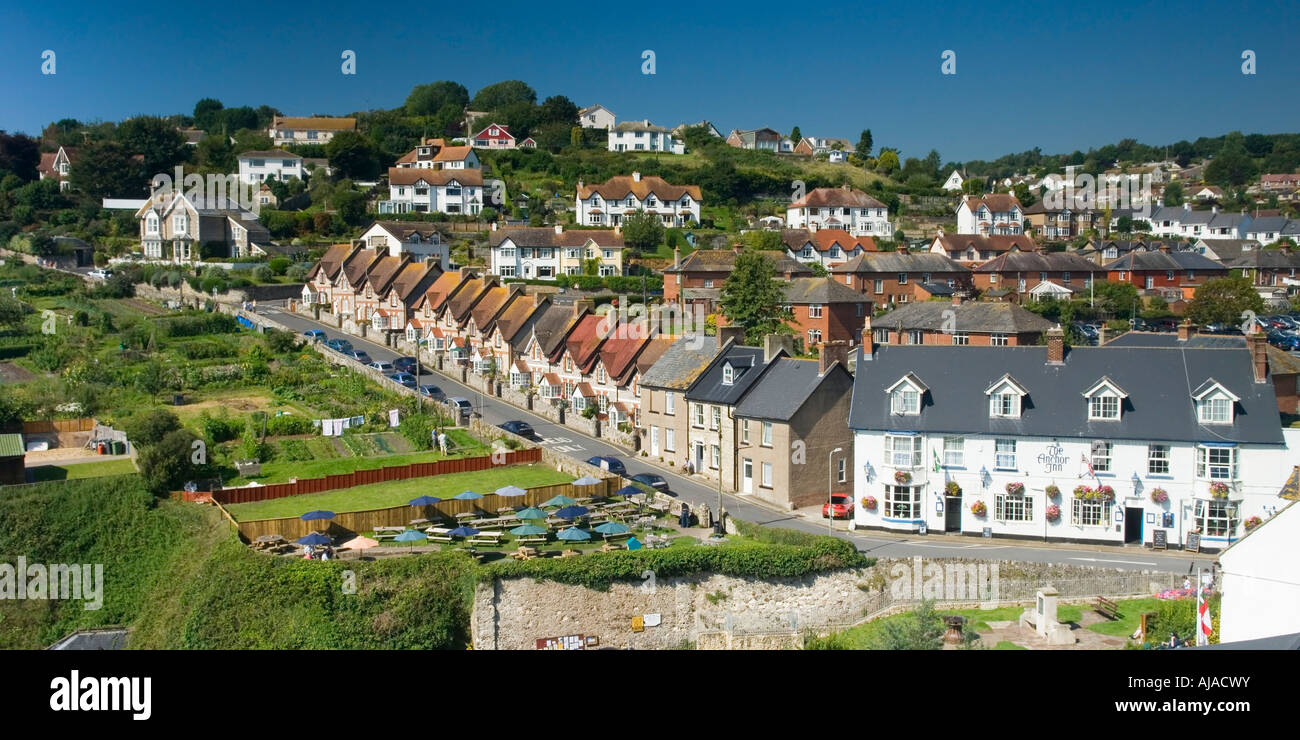 UK England Devon Fishing town of beer Stock Photo - Alamy