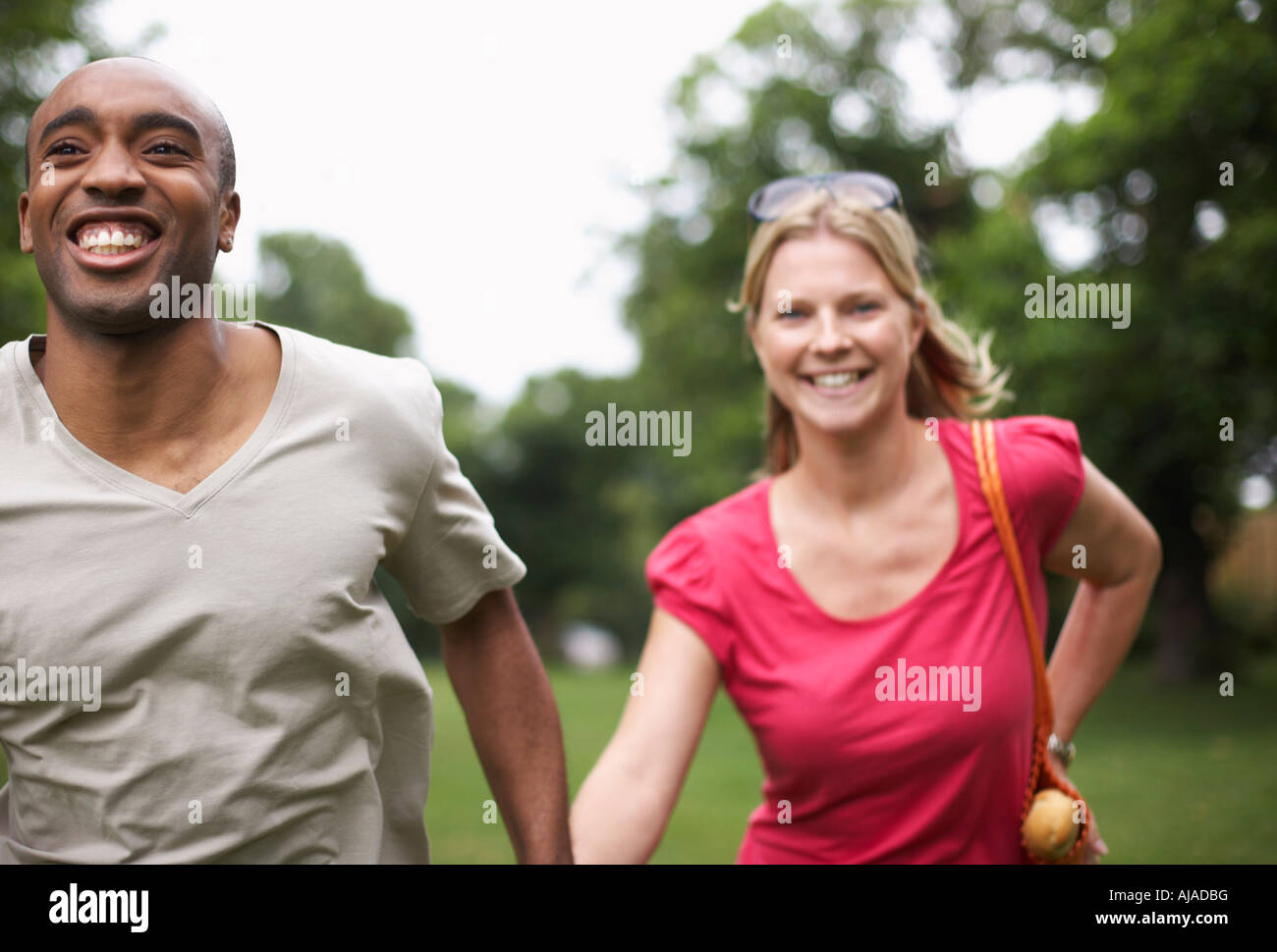 Old man chasing woman hi-res stock photography and images - Alamy