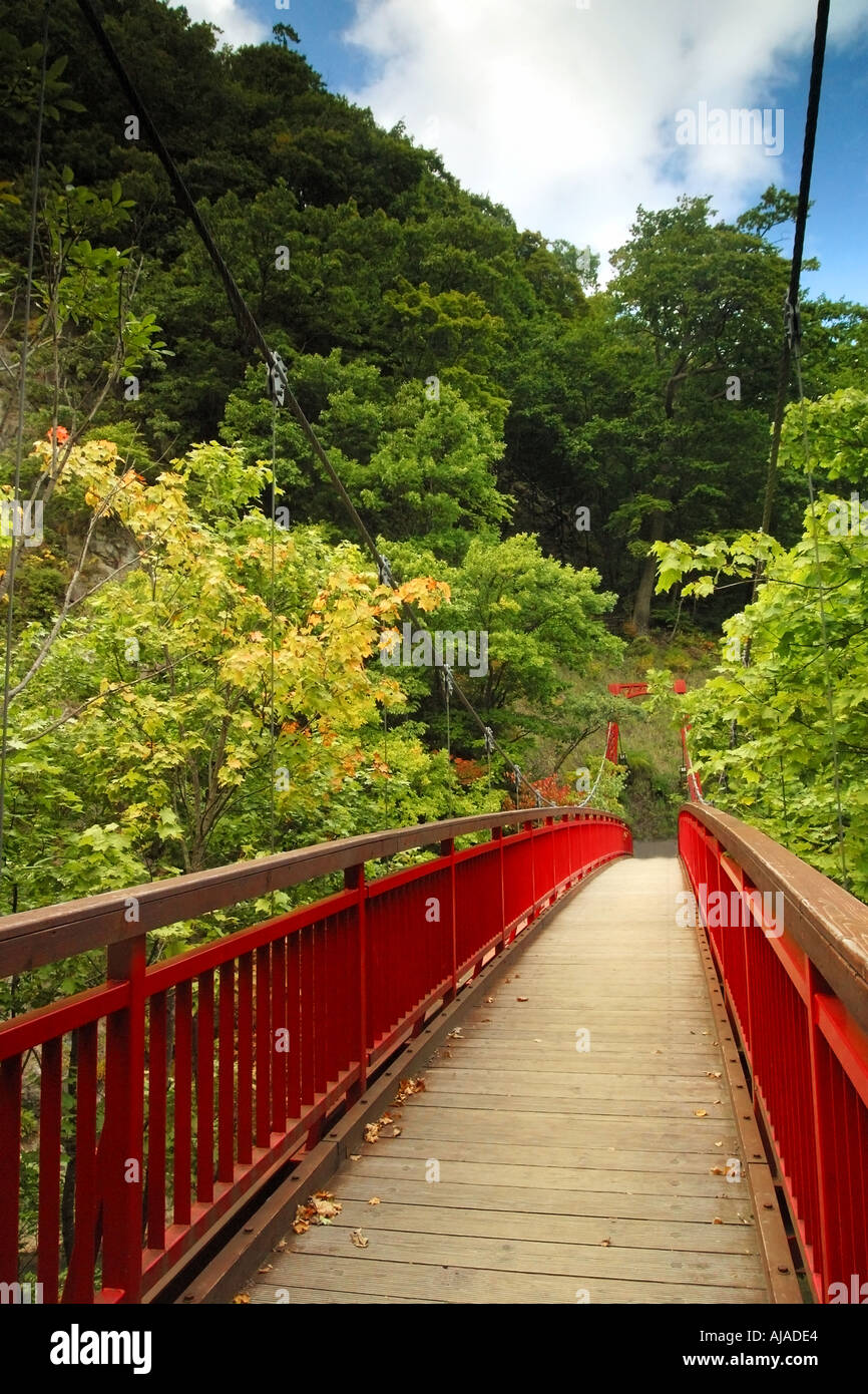 A Bridge of a Japanese country side Stock Photo - Alamy