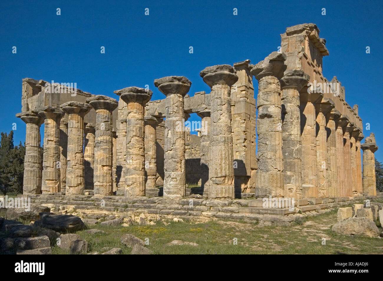 Temple of zeus cyrene hi-res stock photography and images - Alamy