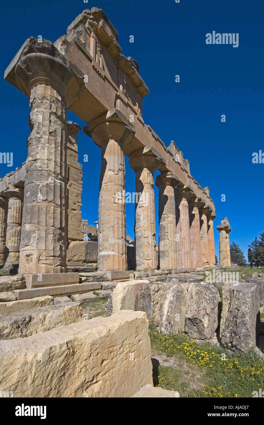 Temple of zeus cyrene hi-res stock photography and images - Alamy