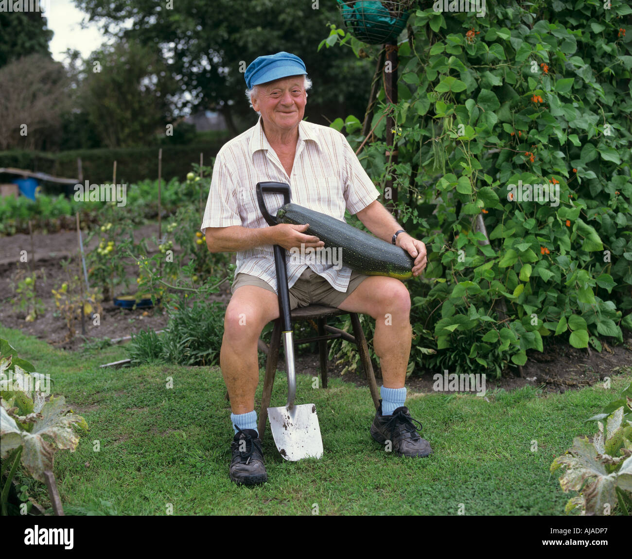 Prize winning vegetable man hi-res stock photography and images - Alamy