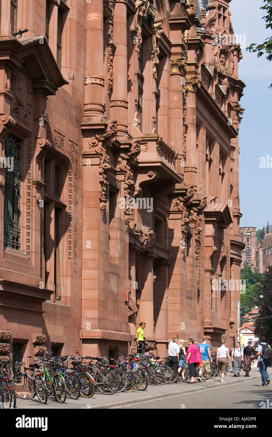Stock photograph of the Heidelberg University library Heidelberg ...