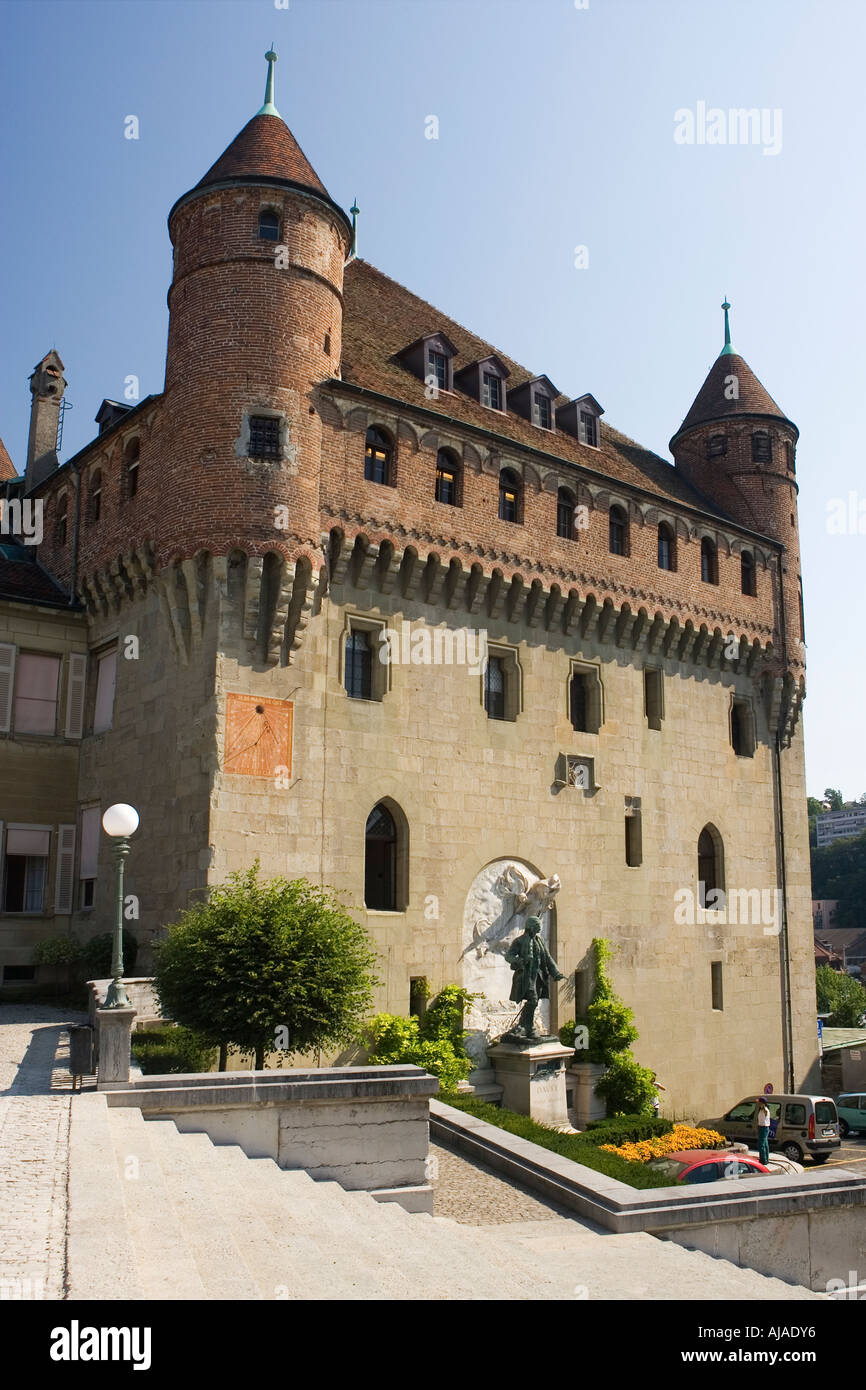 Chateau St Maire Lausanne Vaud Switzerland July 2006 Stock Photo - Alamy