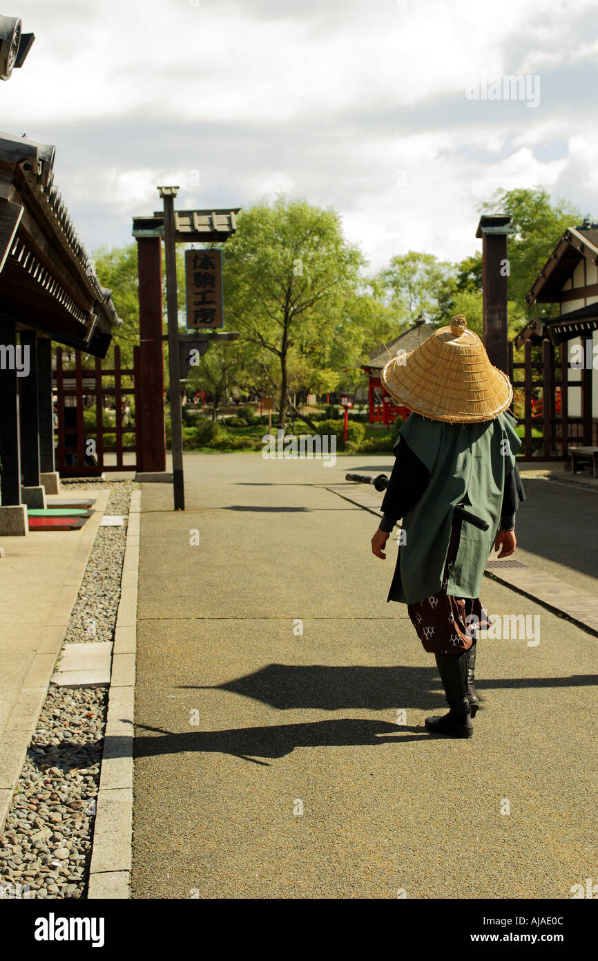 Ancient Japanese knight Stock Photo - Alamy