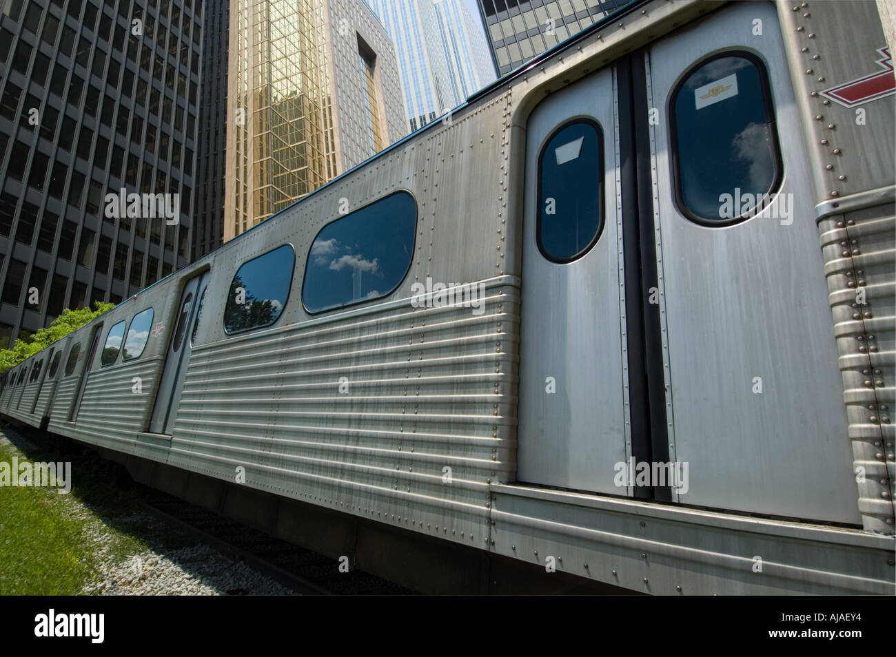 Subway train downtown Toronto Stock Photo - Alamy