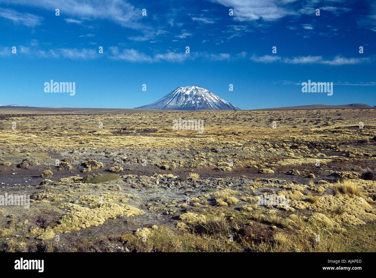 VOLCANO PERU South America Peru Stock Photo - Alamy