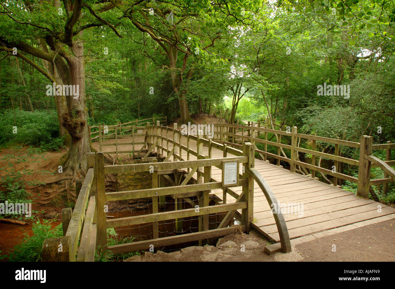 Pooh Bridge where the game Pooh Sticks originates featured in the ...