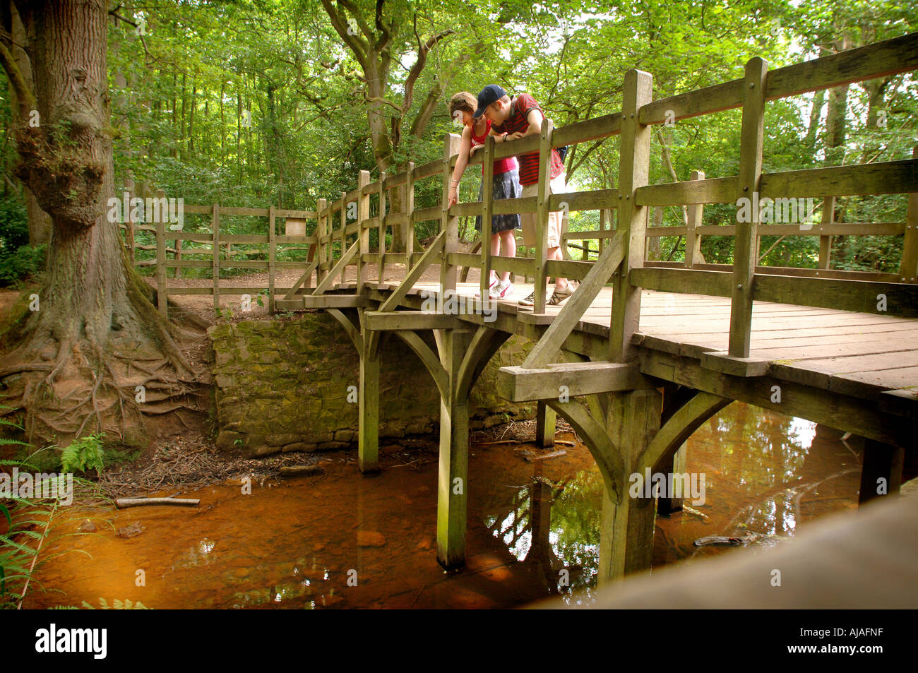 Pooh Bridge where the game Pooh Sticks originates featured in the ...