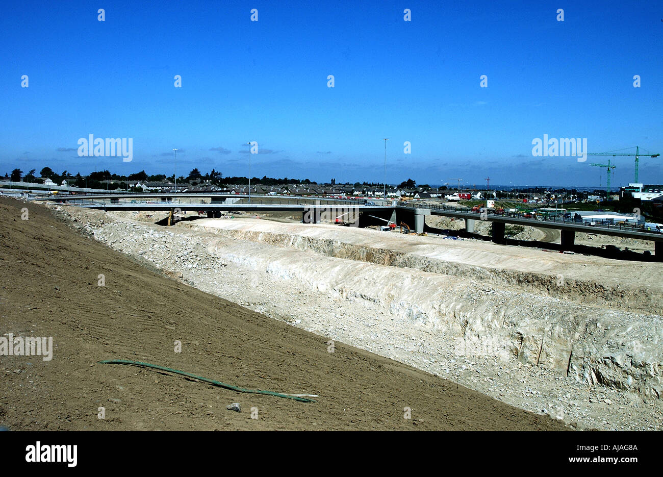Construction Motorway www osheaphotography com Stock Photo - Alamy