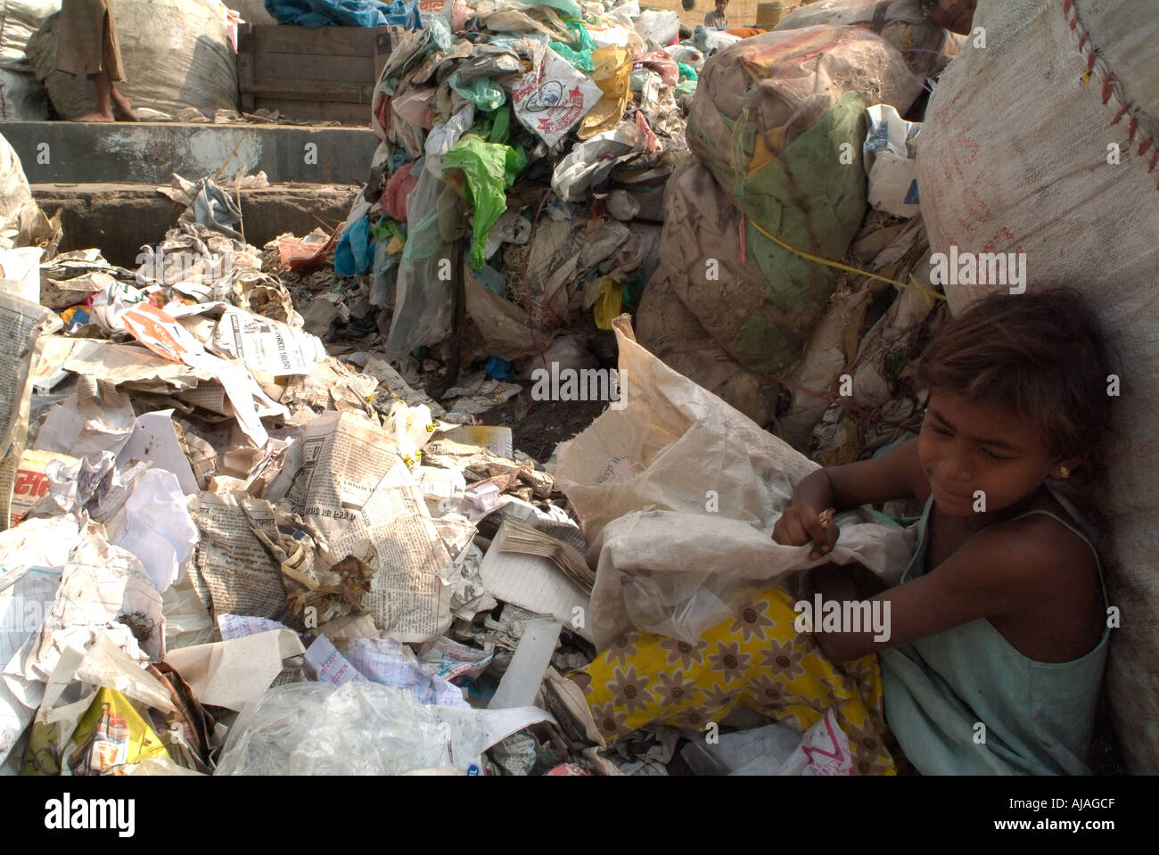 Rag Picker Girl High Resolution Stock Photography and Images - Alamy