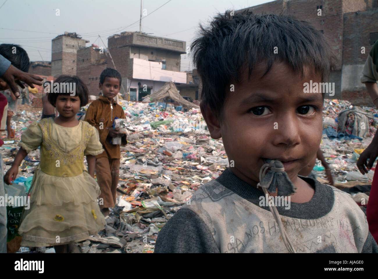 Boy Working Dump High Resolution Stock Photography and Images - Alamy