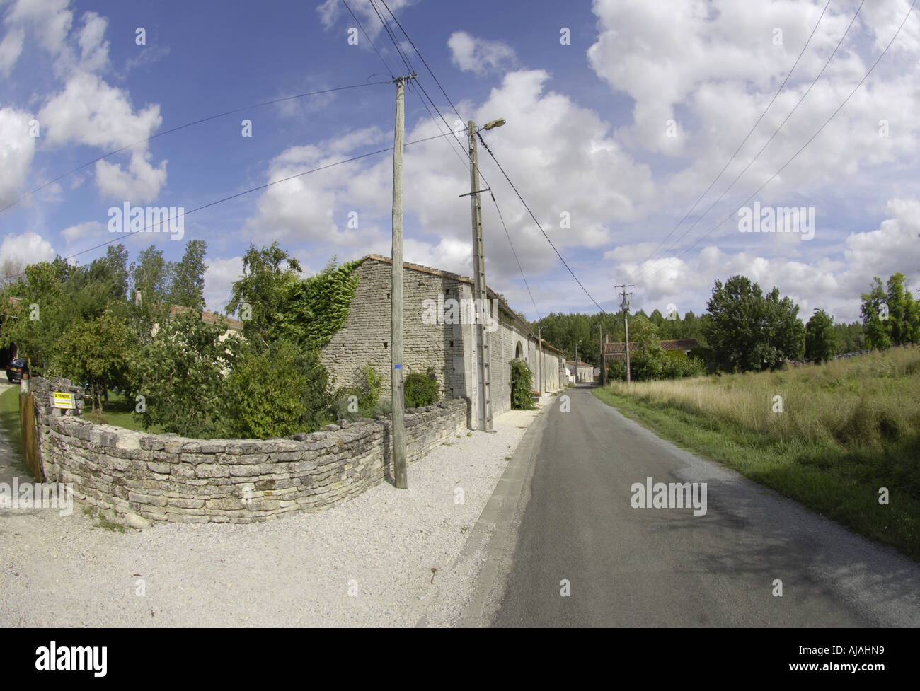 rural country farm house countryside detached charente maritime france ...