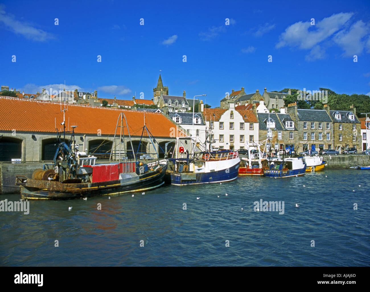 Old fishing boats scotland hi-res stock photography and images - Alamy