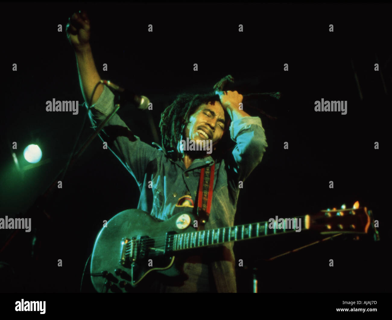 BOB MARLEY (1945-1981) Jamaican reggae musician in 1978 Stock Photo - Alamy