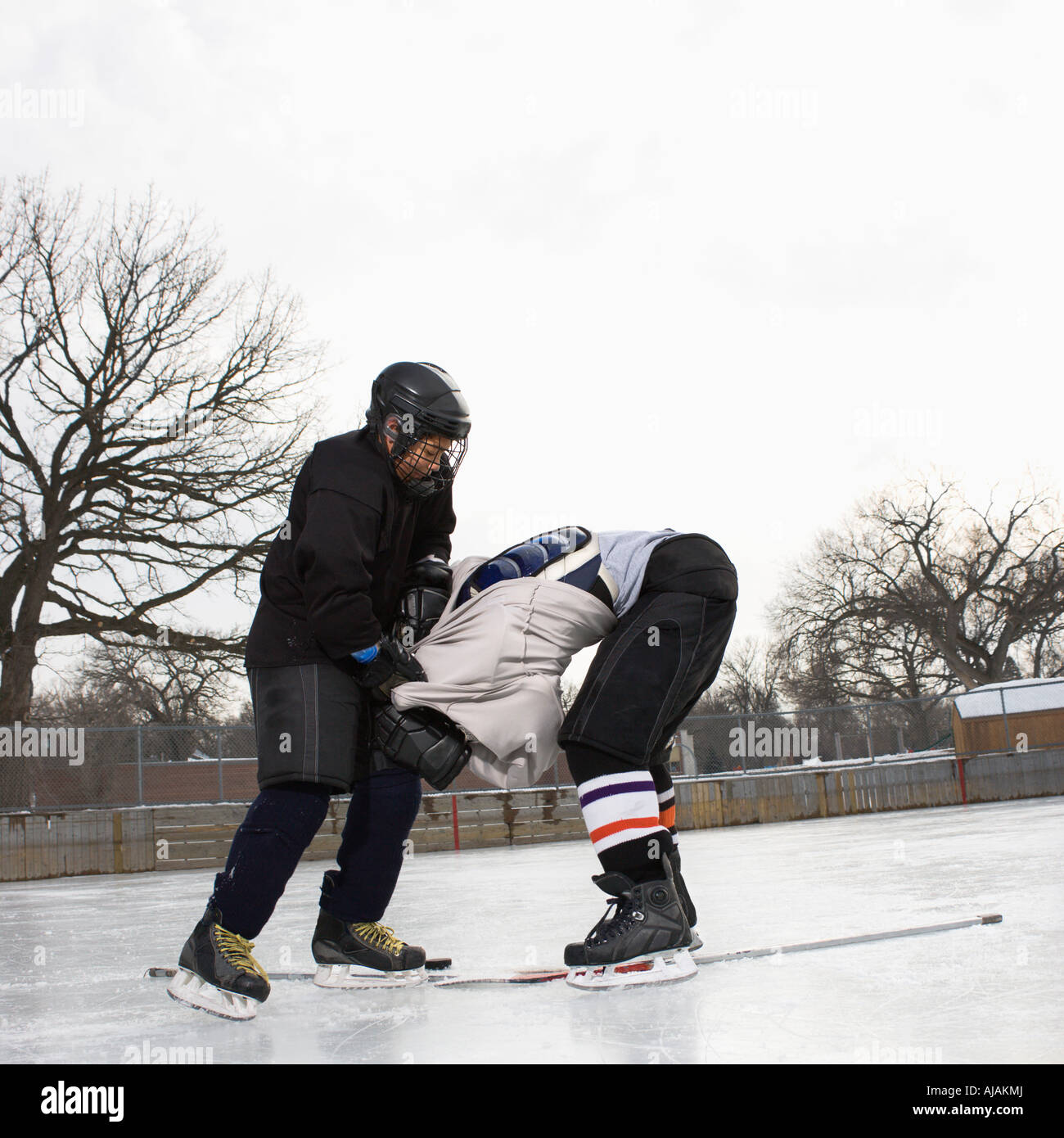 Boy stick fighting hi-res stock photography and images - Alamy